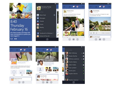 แอพ Facebook บน WindowsPhone อัพเดตเปลี่ยนมาใช้หน้าตาใหม่แล้ว