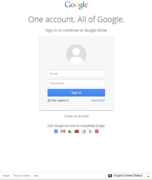 เตือนภัย Phishing หลอกผู้ใช้ google docs เข้าหน้าเว็บเข้าสู่ระบบ google ...
