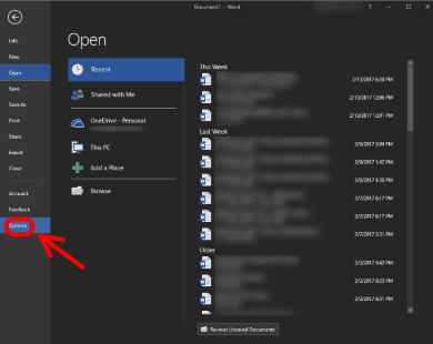 วิธีเปิด Word 2016 แบบคลิกปุ๊ปพร้อมพิมพ์ ไม่ต้องขึ้นหน้า Start Screen ...
