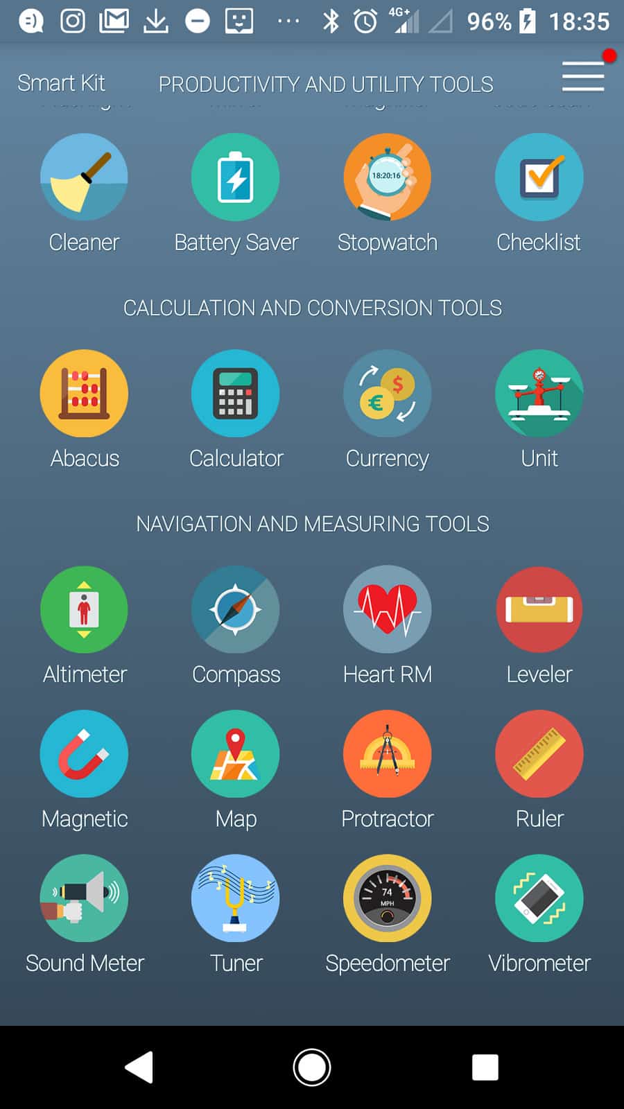 Smart Kit 360 แอปเปลี่ยนมือถือ Android คุณเป็นเครื่องมือสารพัดประโยชน์ ...