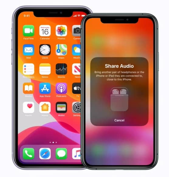 แชร์เสียง iPhone ให้หูฟังไร้สาย 2 ตัว ด้วย Audio Sharing - iT24Hrs