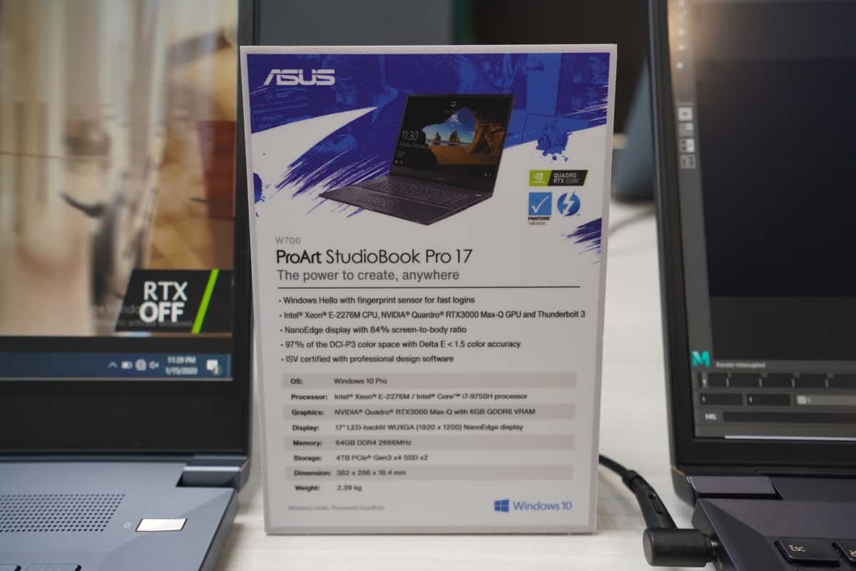 เปิดตัว ExpertBook B9450 , ProArt StudioBook , VivoBook S , ASUS Notebook 2020 ใน ASUS APAC CES ...