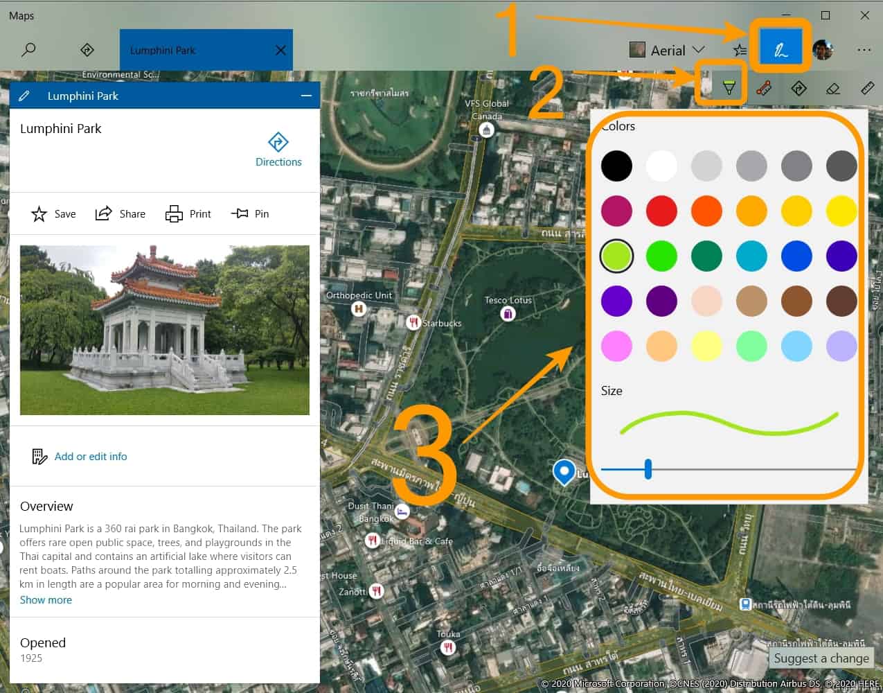วาดบนแผนที่ ด้วยแอป Maps บน Windows 10 - iT24Hrs