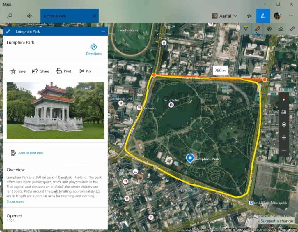 วาดบนแผนที่ ด้วยแอป Maps บน Windows 10 - iT24Hrs