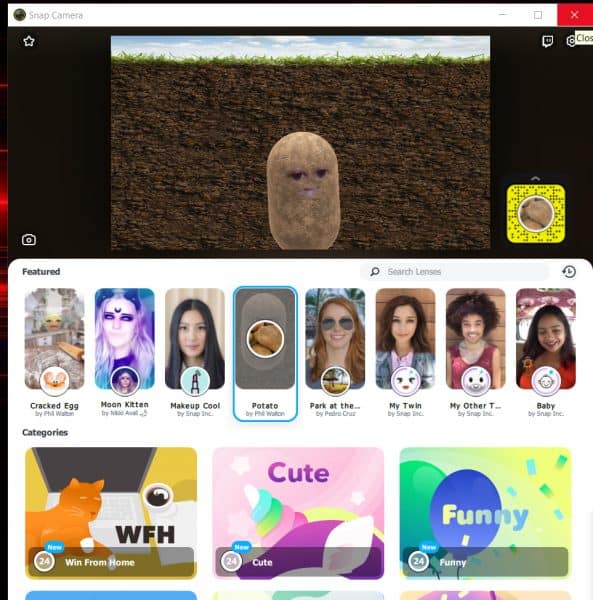 Snap Camera ฟิลเตอร์สนุกๆ ให้กล้องเว็บแคม ในการ Live หรือ Work From ...