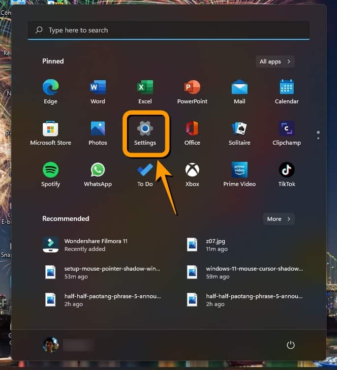 วิธีตั้งค่าเมาส์ Mouse cursor ให้มีเงา บน Windows 11 เพื่อให้มองเห็น ...