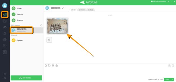 วิธีส่งรูปจาก Android ไปยังคอมแบบไร้สายด้วย AirDroid - iT24Hrs