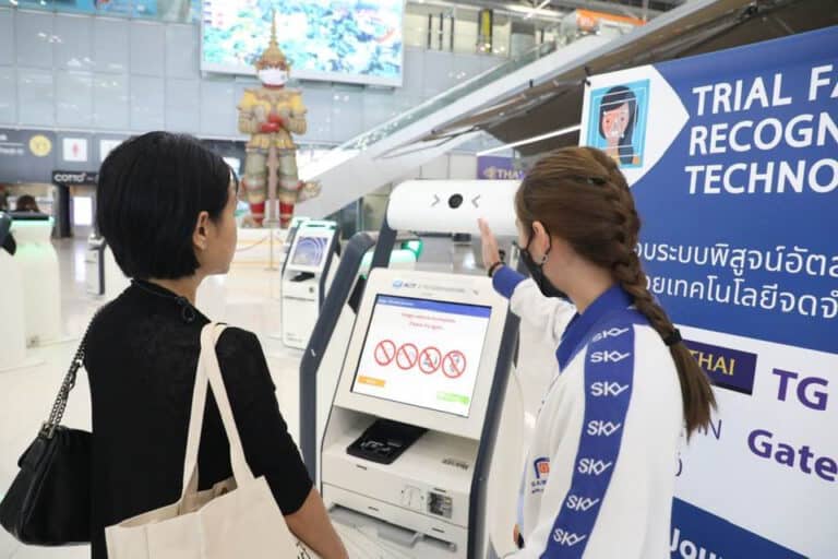 การบินไทย ท่าอากาศยานไทย ทดสอบเทคโนโลยี Biometric ตรวจผู้โดยสารขณะเช็คอินขึ้นเครื่อง - iT24Hrs
