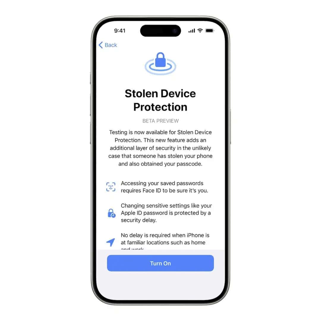 What's new in iOS17.3 comes with features to protect against stolen ...