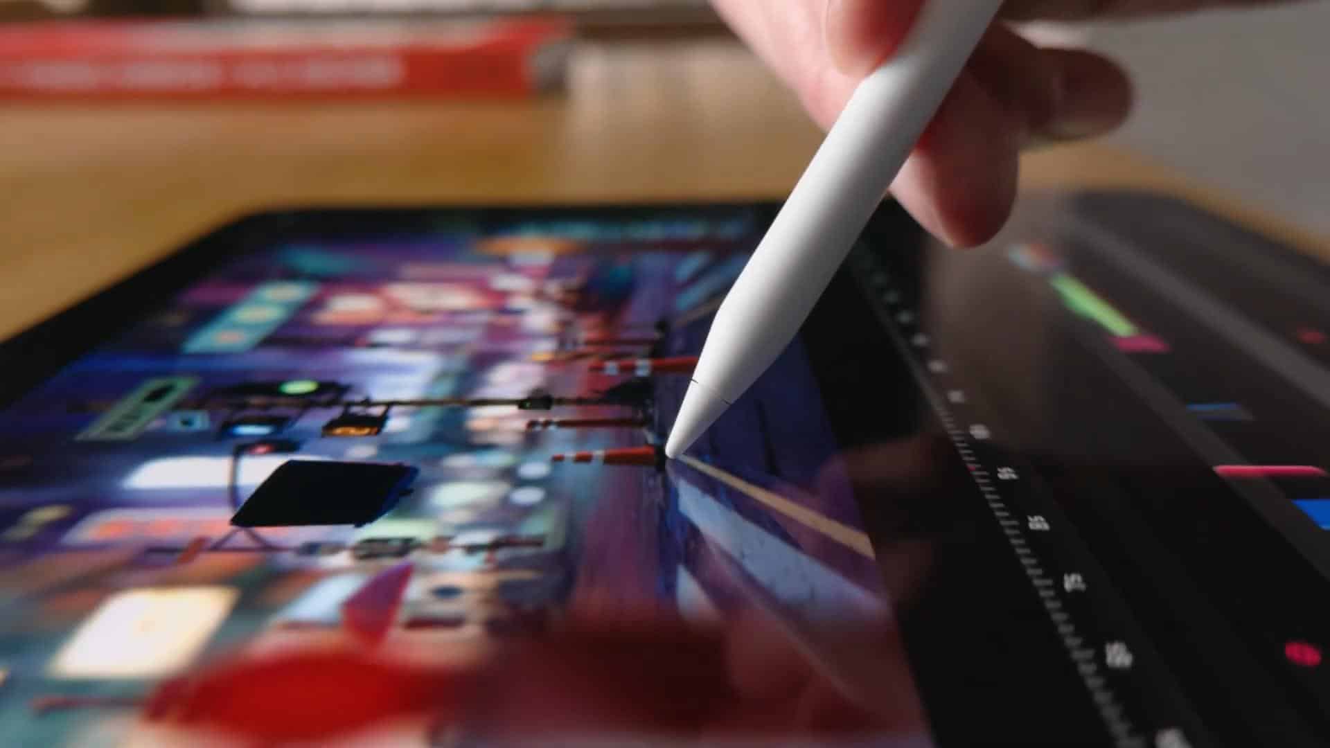 Apple Pencil Pro, the first stylus to support GPS, tap, gyroscope, and ...